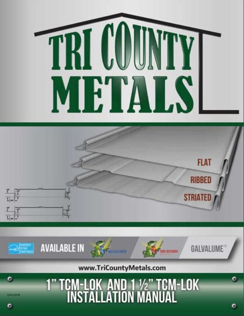 Tri County Metals TCM-LOK Metal Roofing Panel