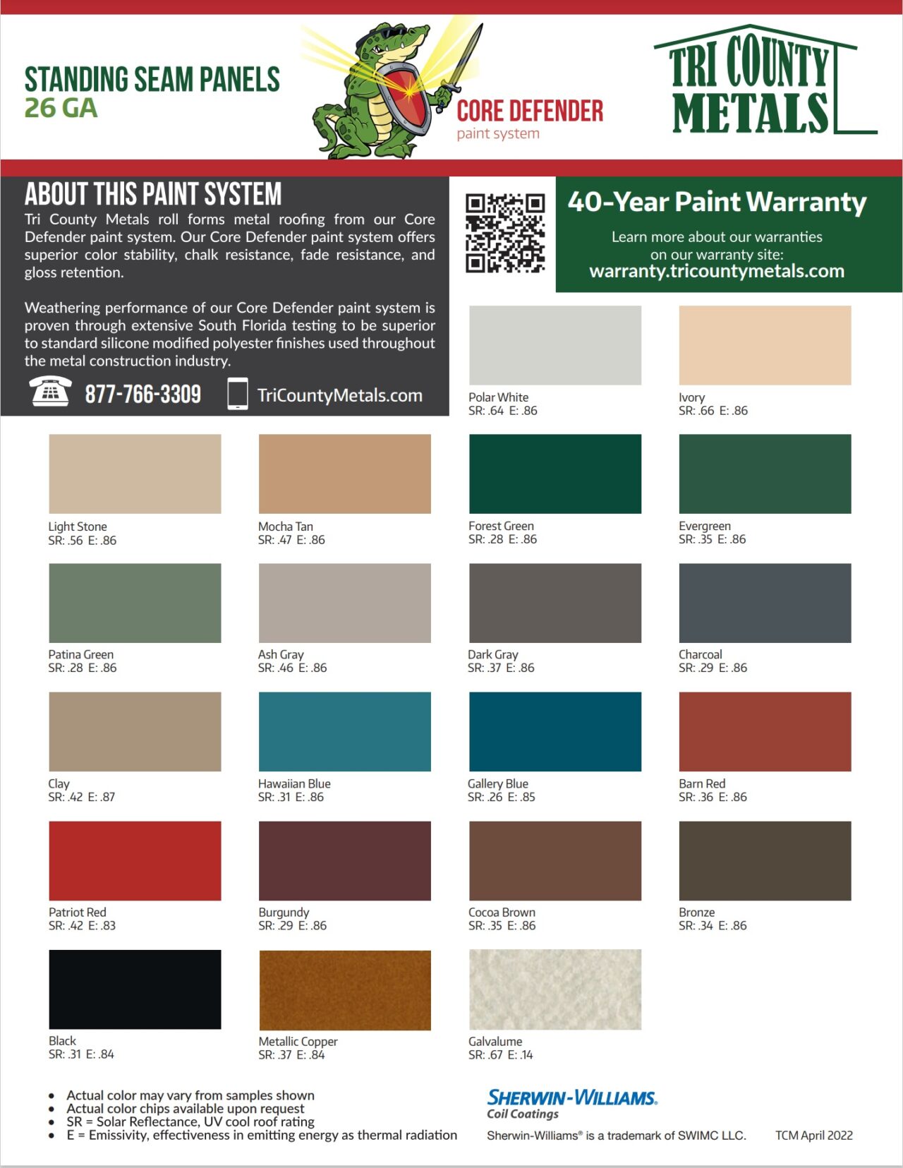 Tri County Metals Brochures