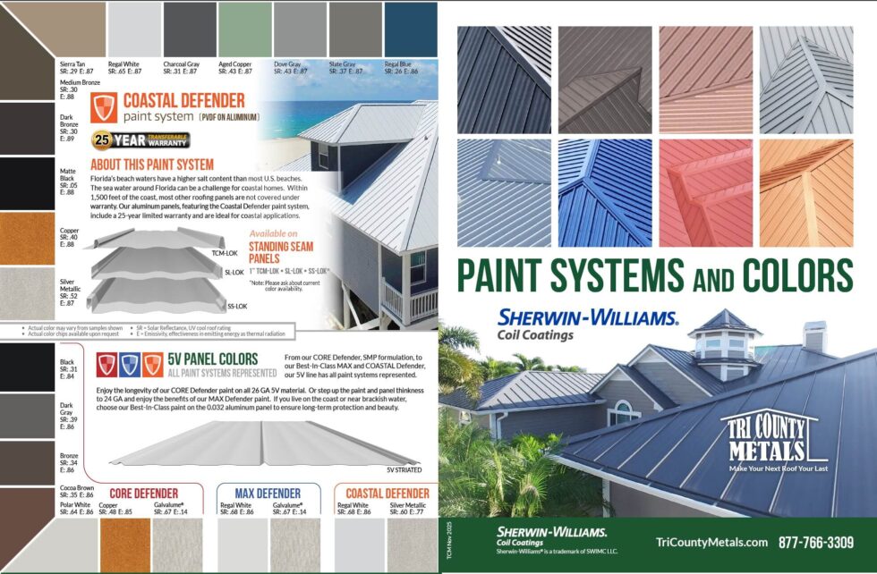 Tri County Metals Color Systems
